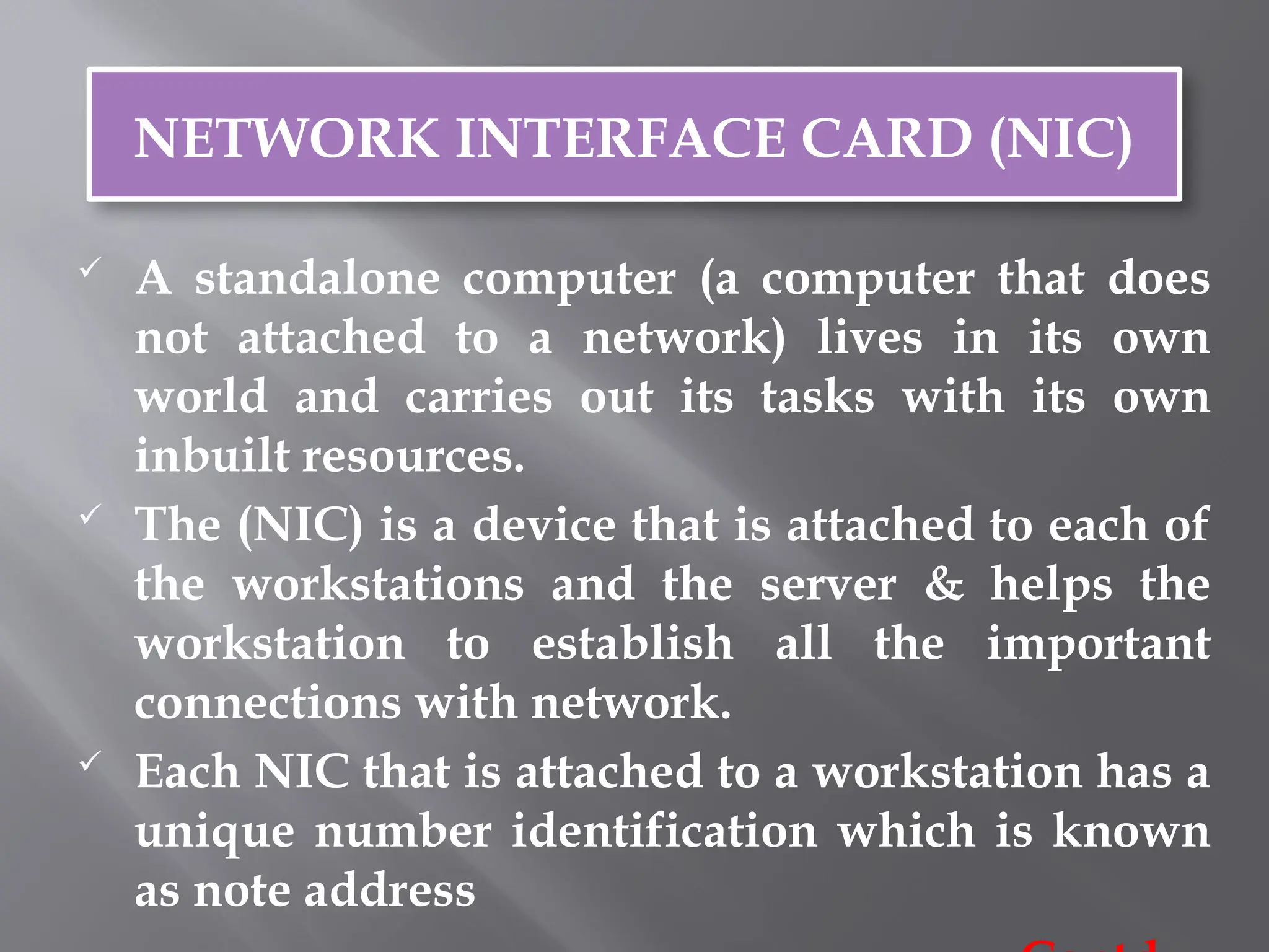 COMPUTER NETWORK BCA FIFTH SEMESTER NOTES | PPTX