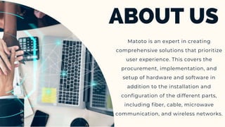 Computer Network Cabling Gauteng By Matoto Technology | PPT
