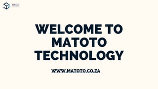 Computer Network Cabling Gauteng By Matoto Technology | PPT