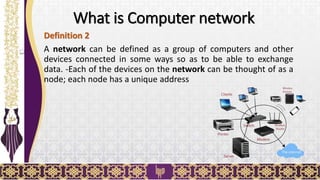 Computer network chapter 1 | PPT