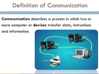 Computer network definition | PPTX