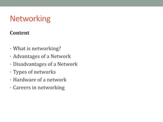 Computer networking | PPT
