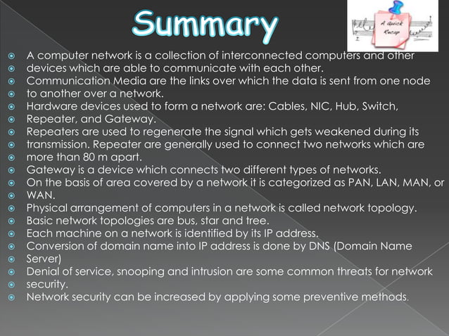 Computer networking For Class XII | PPTX