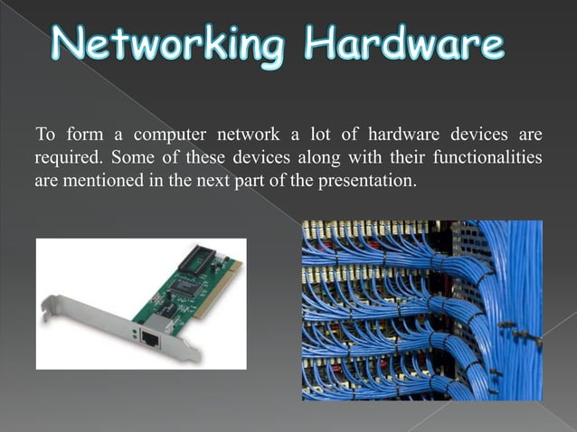 Computer networking For Class XII | PPT