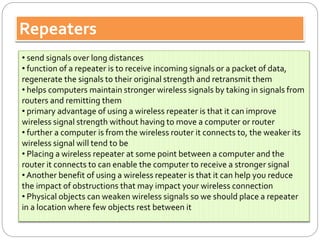 Networking Devices and Networking Topologies | PPSX