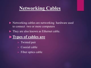 Computer Networking.pptx | Computer Networking | Computing