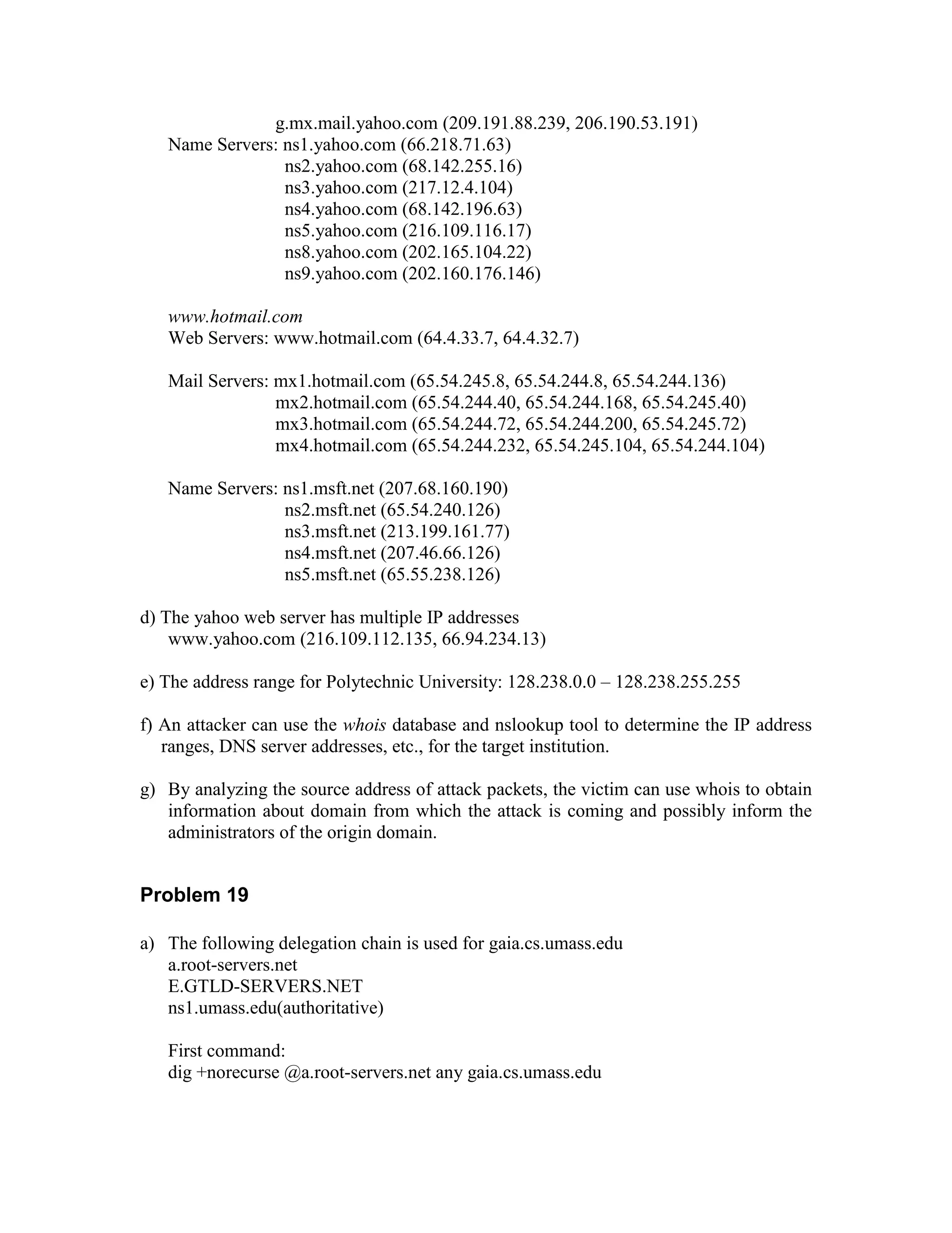 computer networking a top down approach 6 th edition solutions to ...