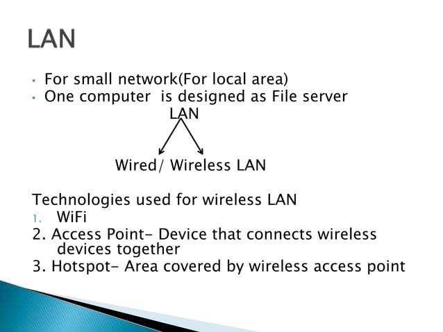 Computer networking class 12 | PPTX | Internet | Computing