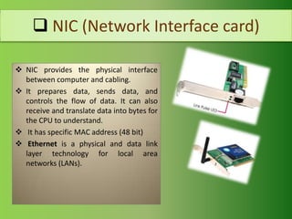 Computer networking devices | PPTX