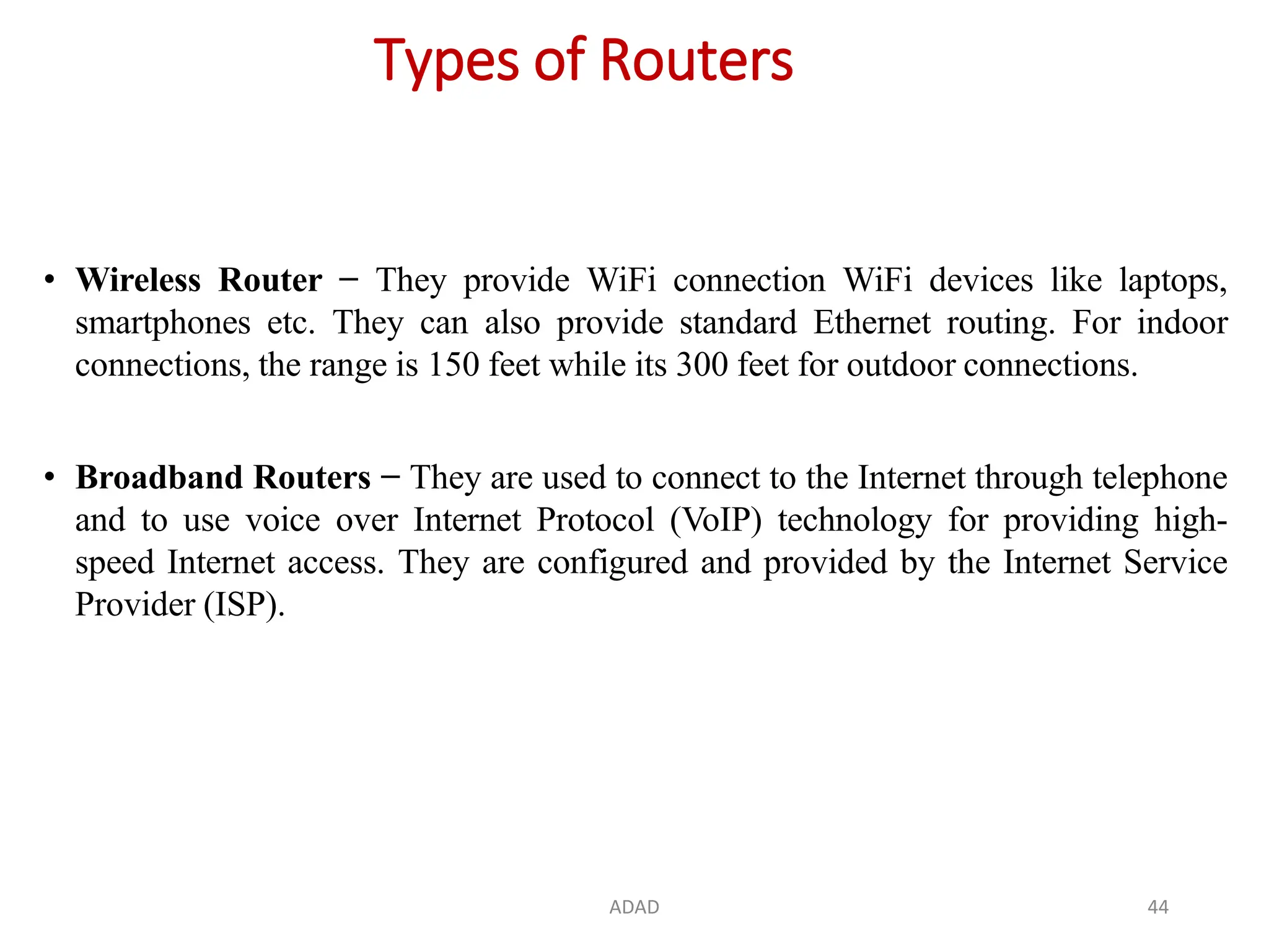 Computer Networks Basics of Network Devices | PPTX | Computer Networking | Computing