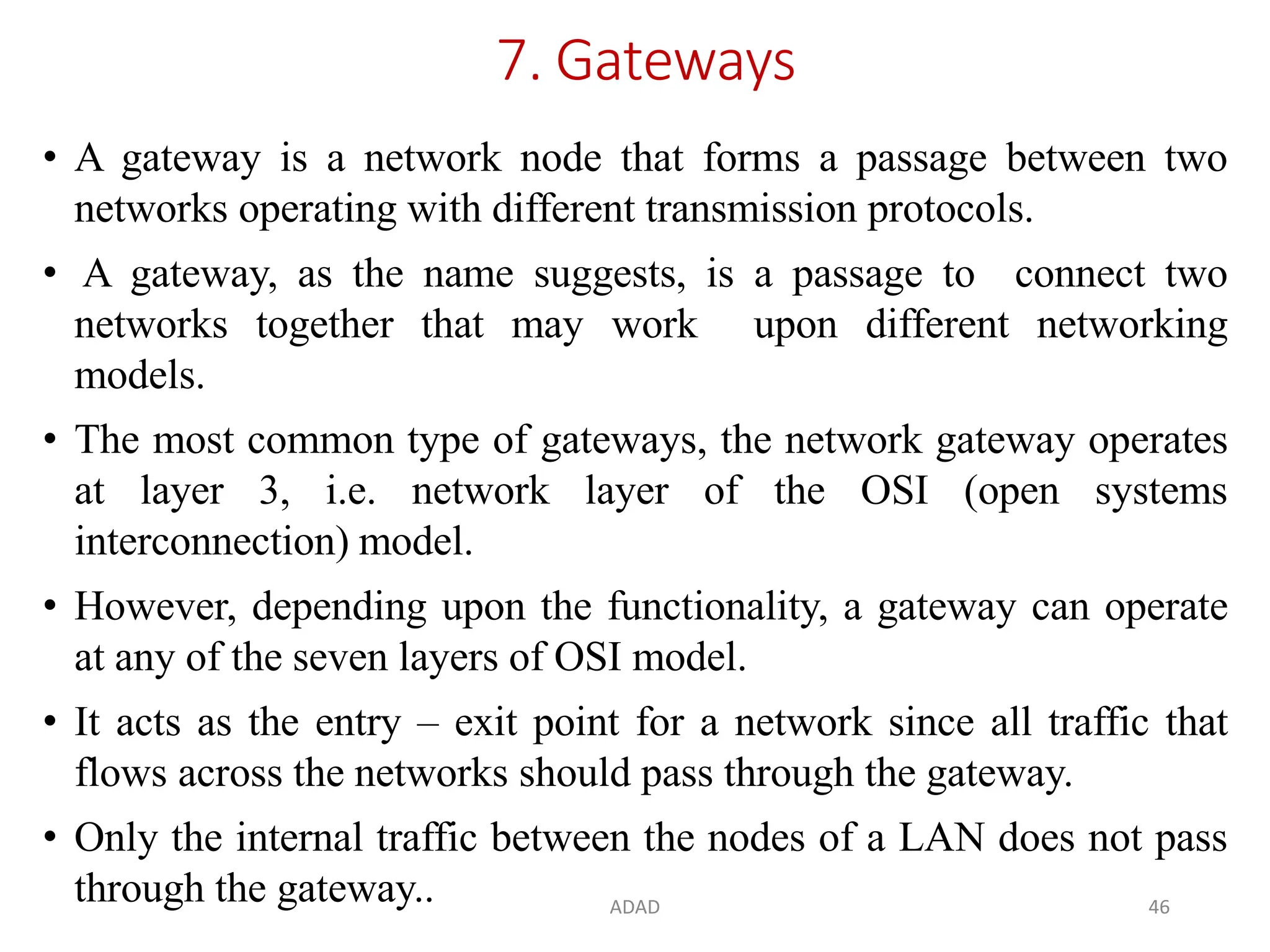Computer Networks Basics of Network Devices | PPTX | Computer Networking | Computing