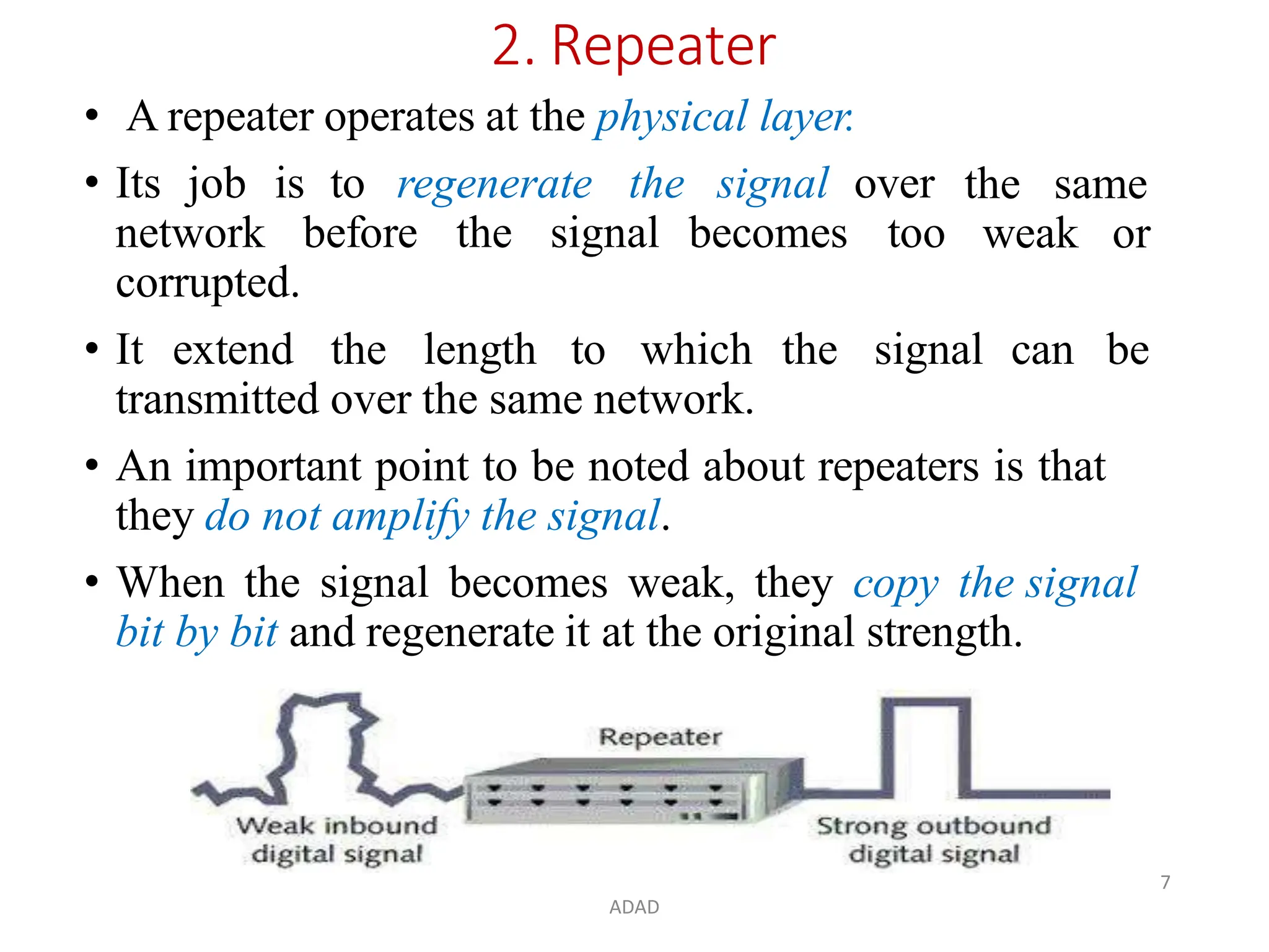 Computer Networks Basics of Network Devices | PPTX | Computer Networking | Computing
