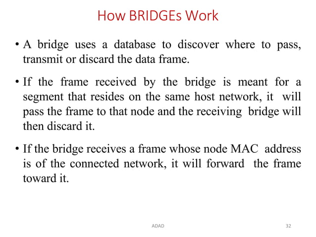 Computer Networks Basics of Network Devices | PPTX | Computer Networking | Computing