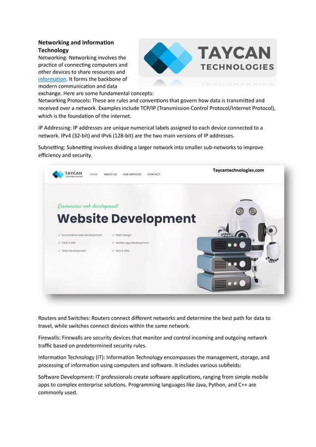 Computer Networking in Brampton - Taycantechnologies.com.pdf