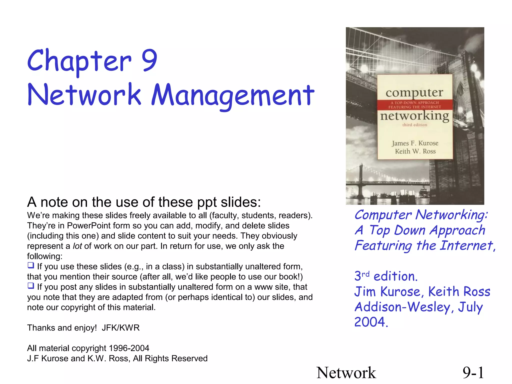 Computernetworkingkurosech9 091011003335-phpapp01 | PPT