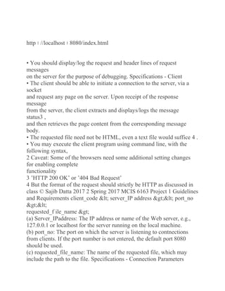 Computer networking mcis 6163 project | DOC