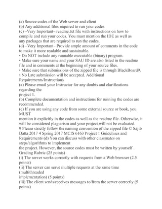 Computer networking mcis 6163 project | PDF