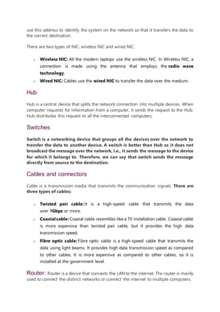 Computer networking project | DOCX