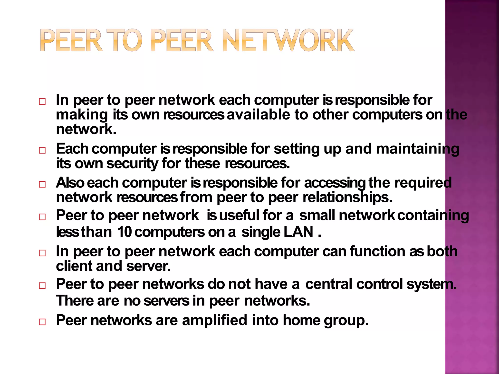 Computer network introduction | PPTX