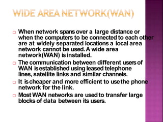 Computer network introduction | PPTX