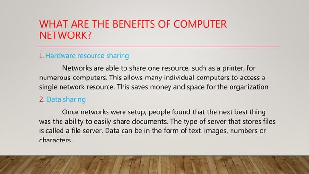 Computer network introduction | PPT