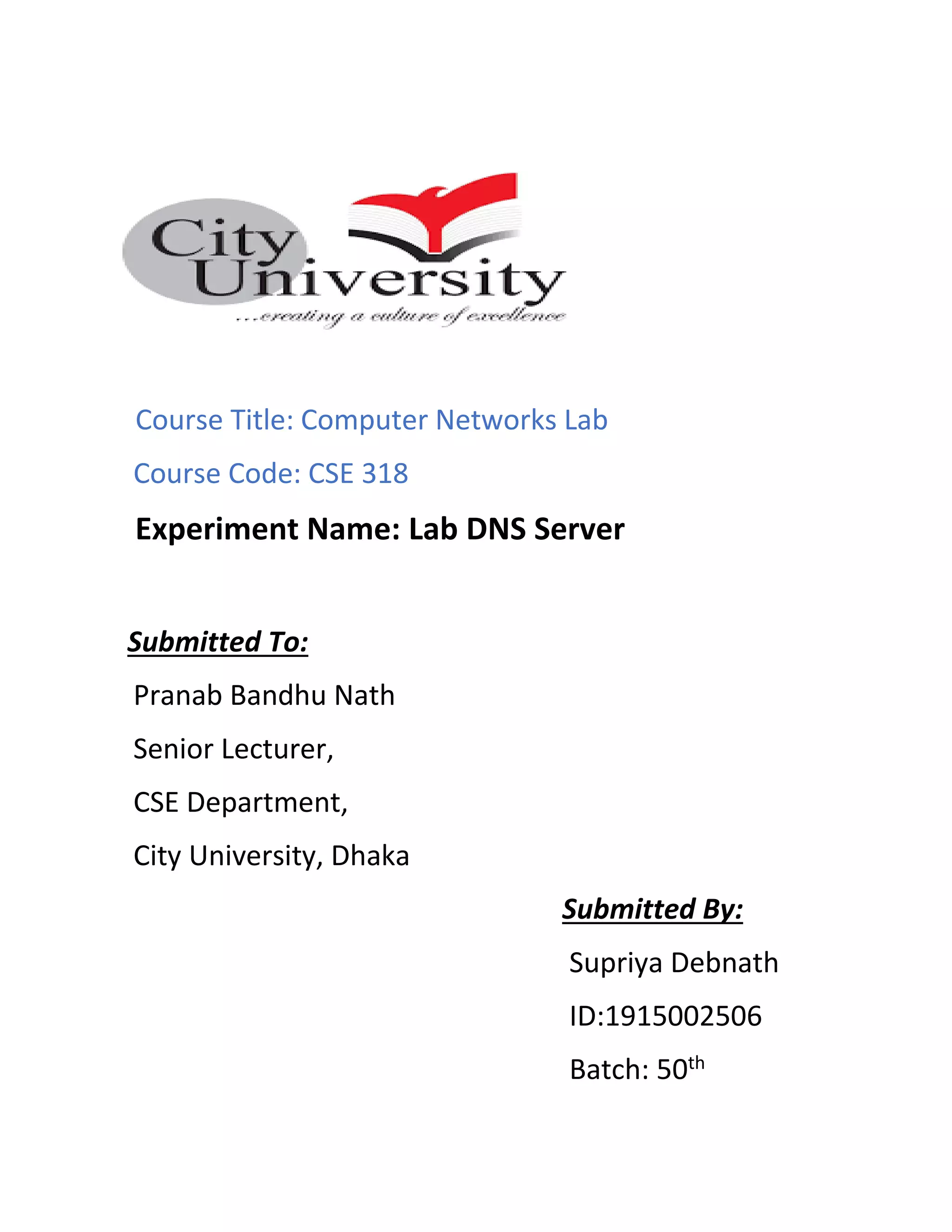 Computer network lab | PDF