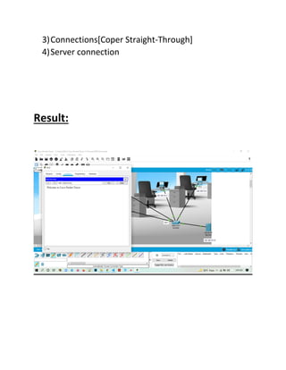 Computer network lab 8 | PDF