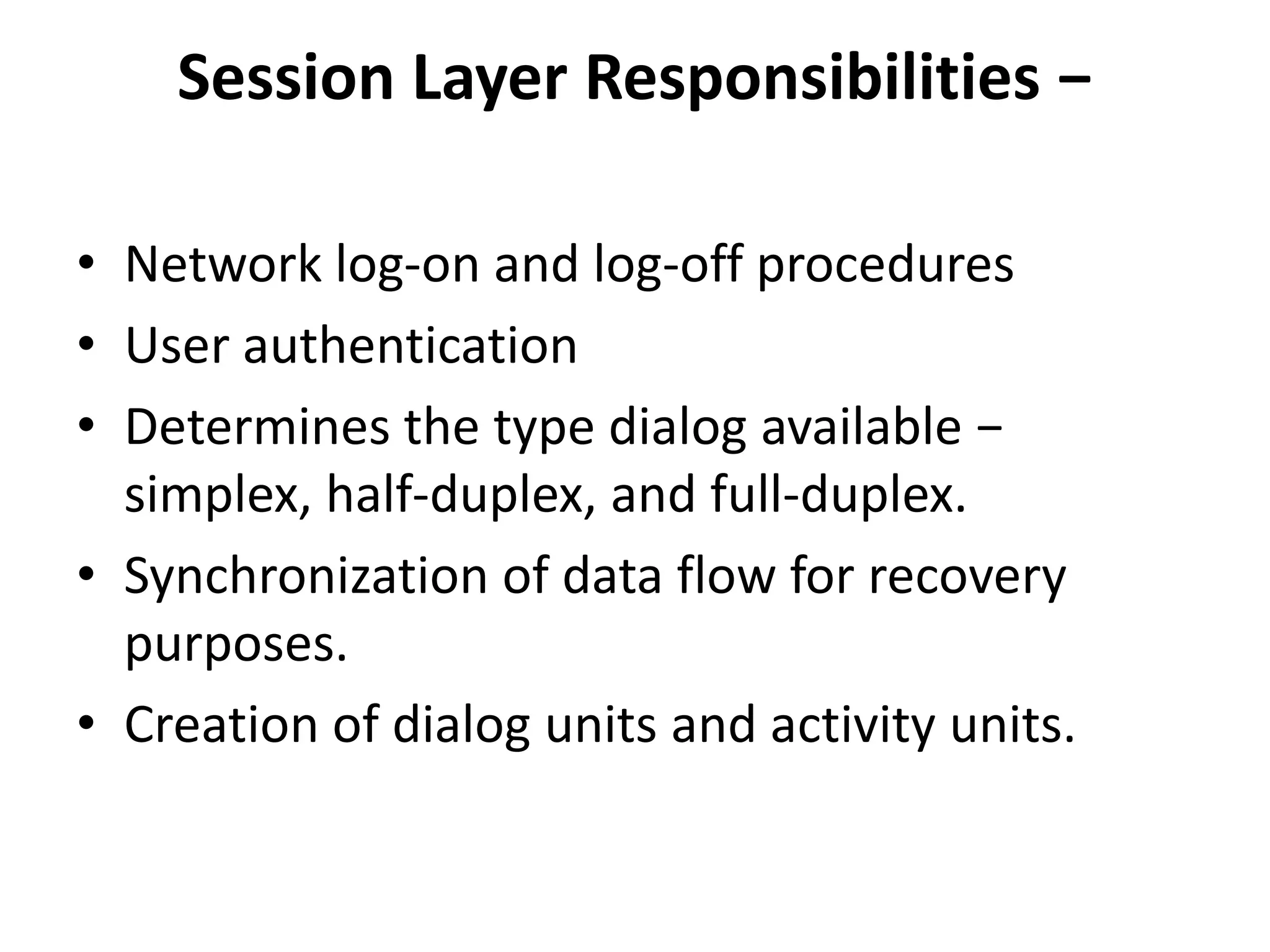 Computer network layers | PPTX