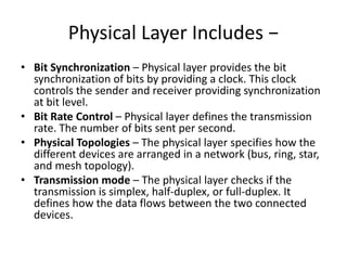 Computer network layers | PPTX