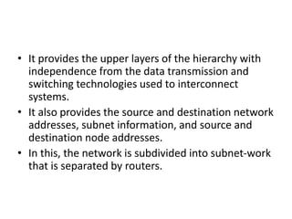 Computer network layers | PPTX