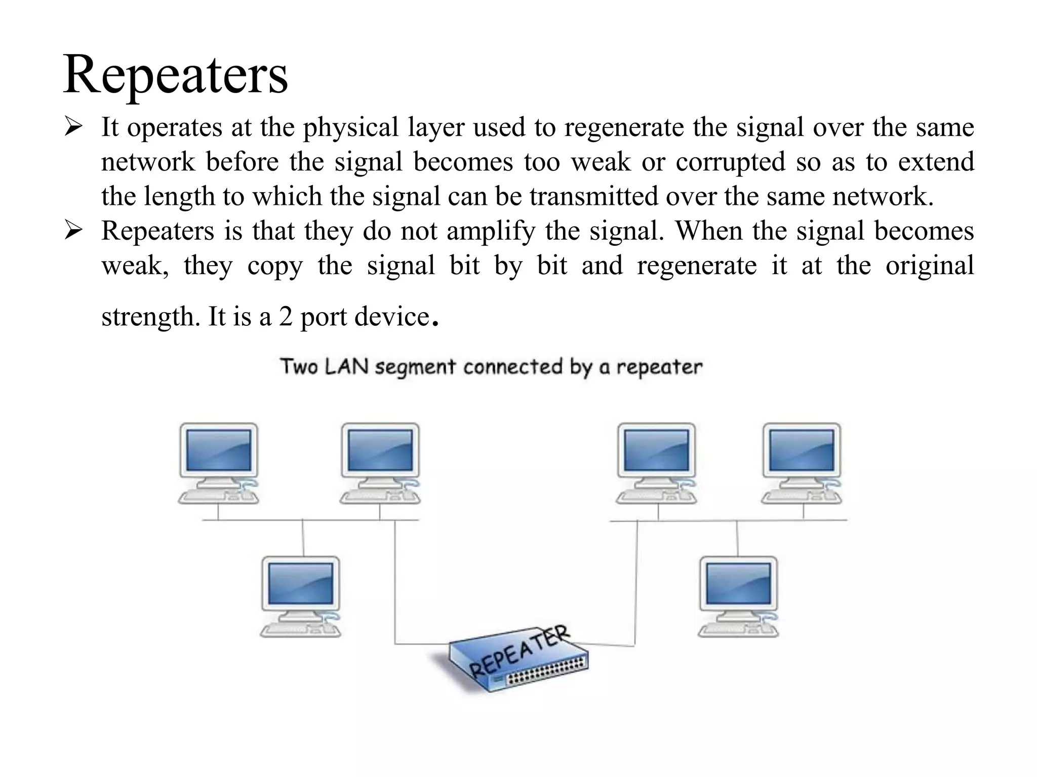 Computer network_network devices | PPTX