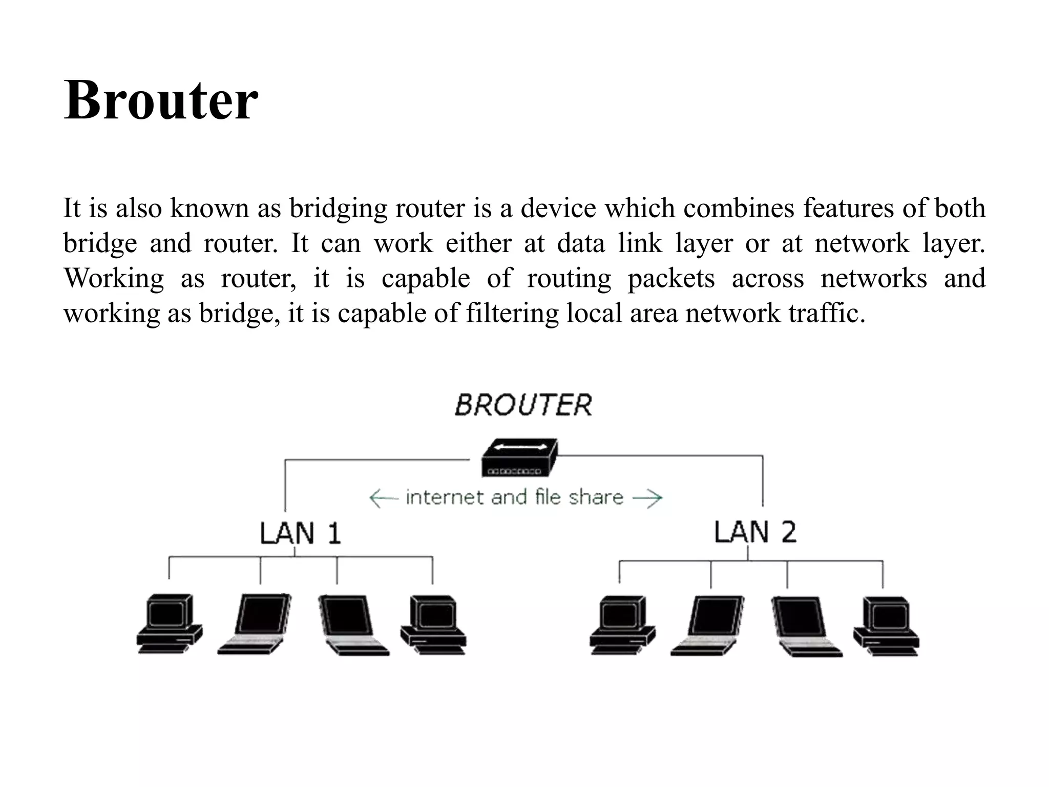 Computer network_network devices | PPTX