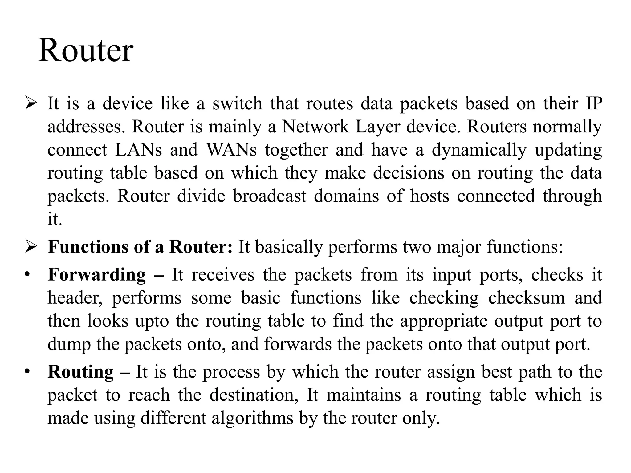 Computer network_network devices | PPTX