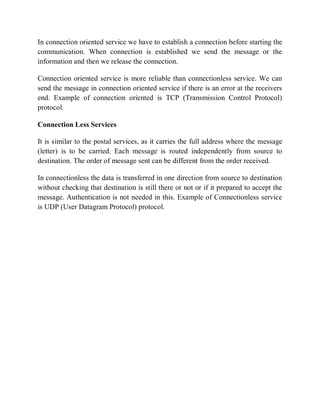 Computer network notes | PDF