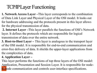 COMPUTER NETWORK_OSI & TCP/IP | PPTX