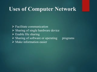 Computer network ppt communication | PPTX | Computer Networking | Computing