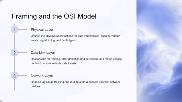framing in computer network by tanuj jain | PPTX