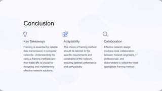 framing in computer network by tanuj jain | PPTX