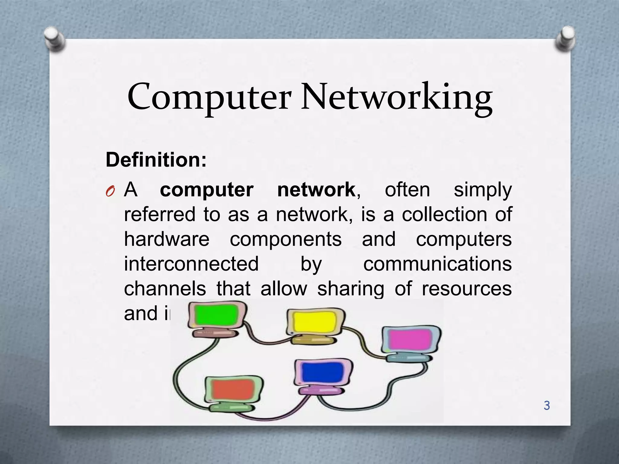 Computer networks | PPSX