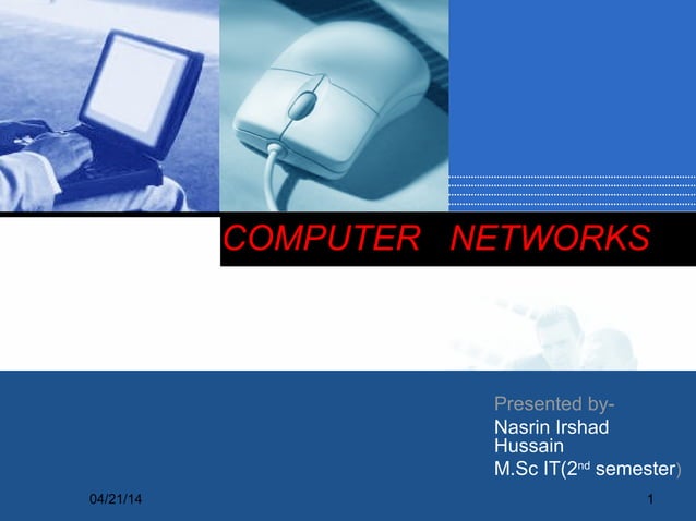 Computer networks | PPT | Computer Networking | Computing