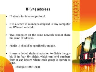 Computer networks | PPTX