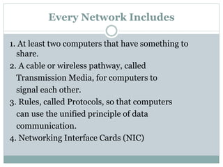Computer networks | PPTX | Computer Networking | Computing