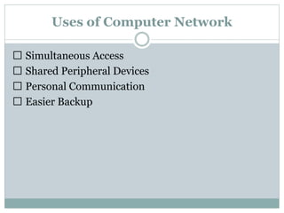 Computer networks | PPTX | Computer Networking | Computing