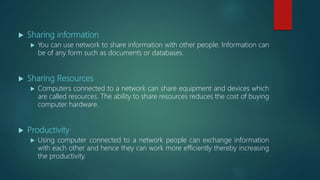 Computer networks | PPTX