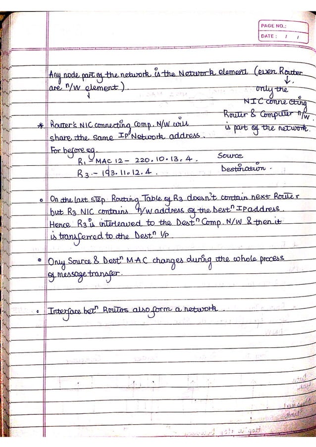 Computer Networks Notes - Ronak Sumbaly | PDF