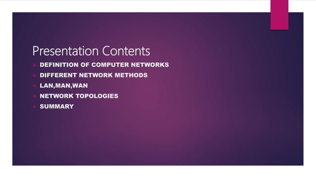 Basic Concepts of Computer Network | PPT