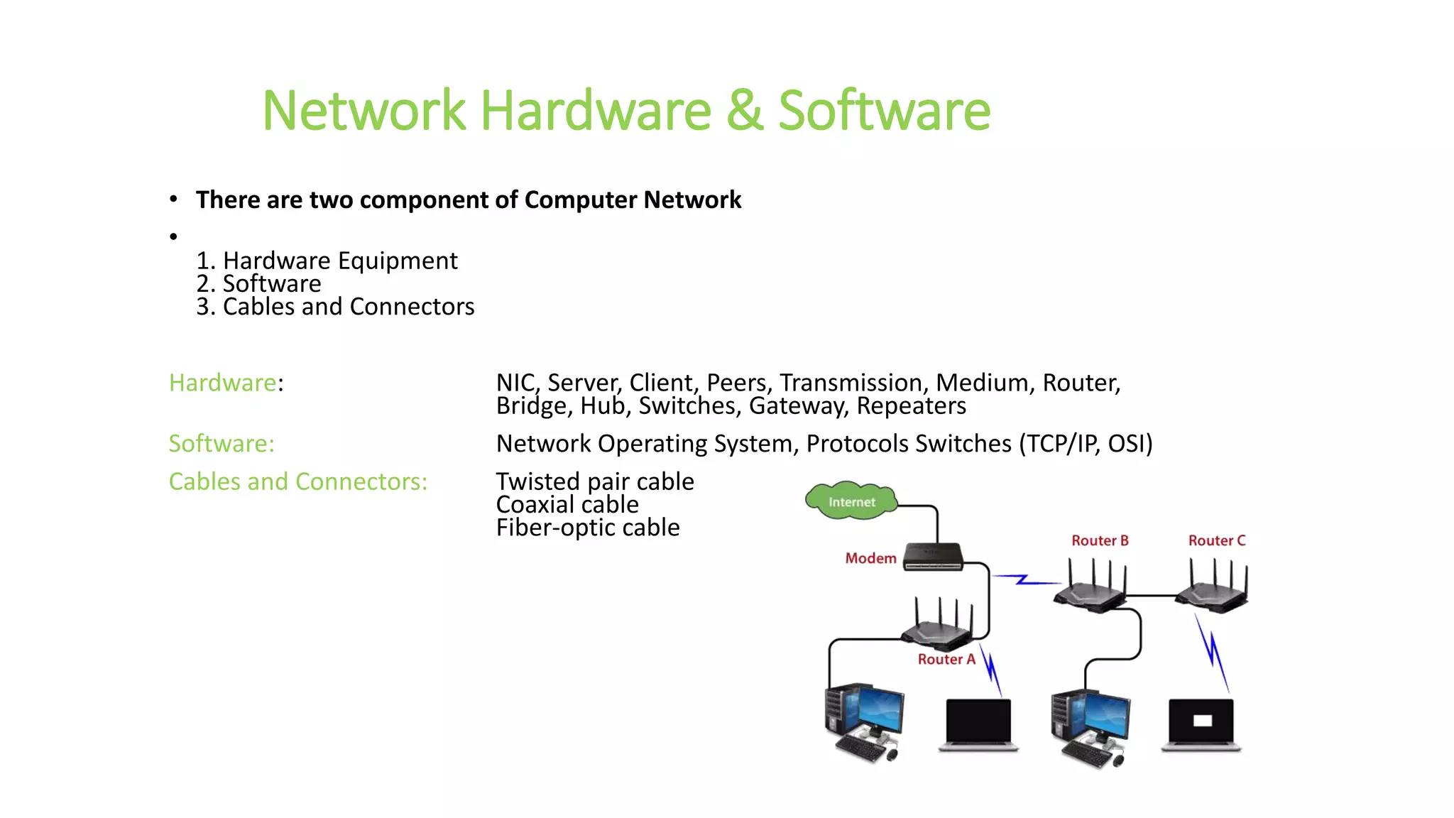 Computer networks 1st class | PPT