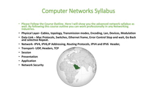 Computer Networks- 1st Lesson | PDF