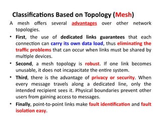 odes and links are the basic building blocks in computer networking. A ...