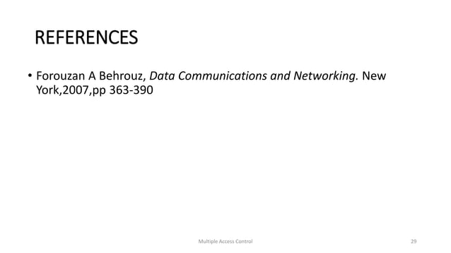 Computer networks - Channelization | PPTX | Computer Networking | Computing